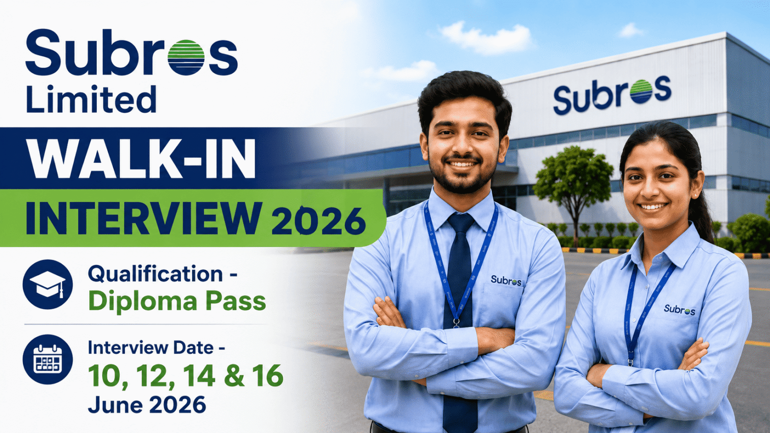 Subros Limited Walk-in Interview 2026 - Engg Job Alert